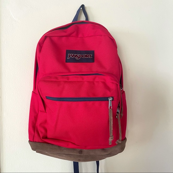 Jansport | Bags | Jansport Right Pack Backpack Red | Poshmark